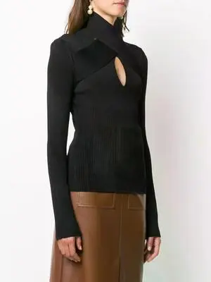 MSGM High-neck Knitted Top