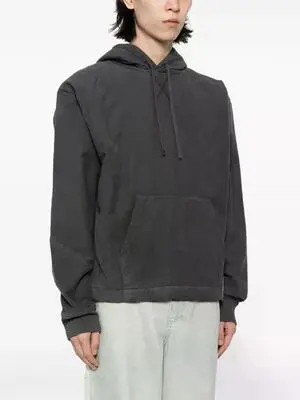 OBJECTS IV LIFE Logo-plaque Drawstring Hoodie