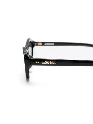 Jacquemus Les Lunettes Bambino Cat-eye Sunglasses - Black