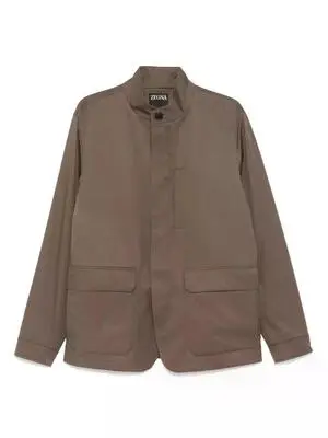 Zegna Water-repellent Jacket - Brown