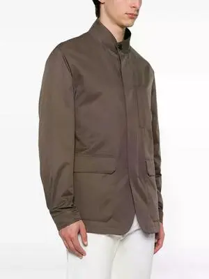 Zegna Water-repellent Jacket - Brown