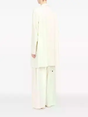 MAISON MARGIELA Oversized Pinstripe Double-breasted Blazer