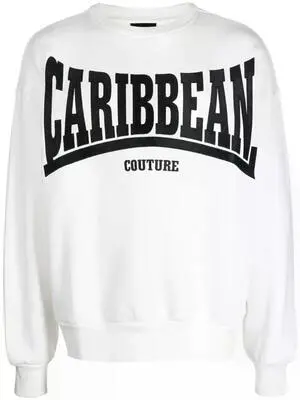BOTTER Embroidered Organic Cotton Sweatshirt - White