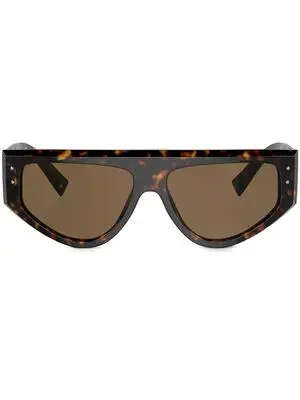 Dolce & Gabbana Oversize-frame Sunglasses - Brown