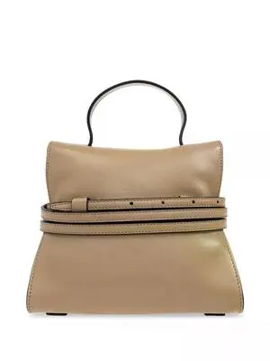 Moschino Small Tie Me Shoulder Bag - Neutrals