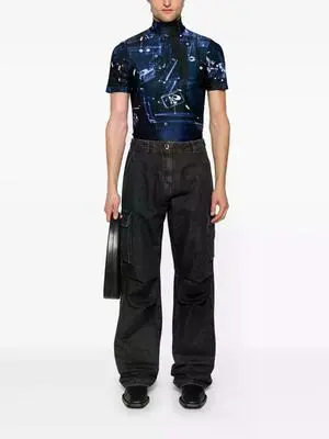 Coperni Wide-leg Cargo Jeans