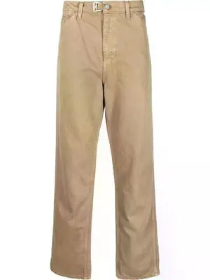 OBJECTS IV LIFE Buckle-detail Straight-leg Jeans - Neutrals