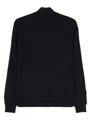 Fedeli Virgin Wool Zip-up Cardigan
