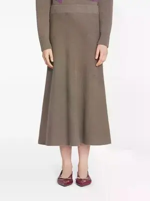 LANVIN Flared Midi Skirt