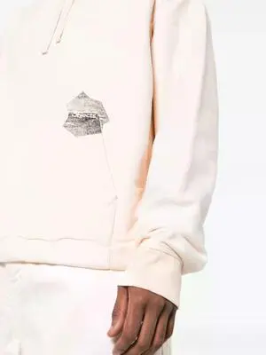 OBJECTS IV LIFE Logo-print Organic Cotton Hoodie