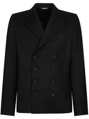 Dolce & Gabbana Wool Blazer - Black