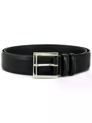 Orciani Classic Buckle Belt - Black