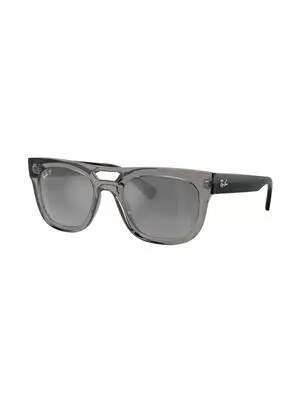 Ray-ban Phil Logo-lettering Sunglasses - Grey