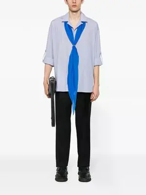 Fendi Virgin Wool Straight-leg Trousers