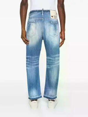 Dsquared2 Bleached Denim Jeans