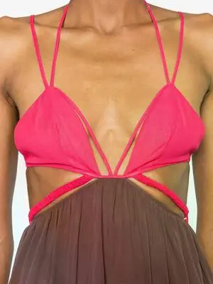 NENSI DOJAKA Cut-out Mini Dress