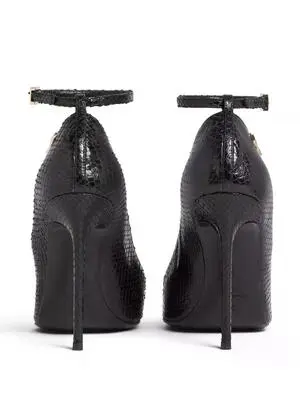 Dsquared2 Snakeskin-effect Leather Pumps