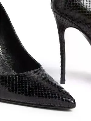 Dsquared2 Snakeskin-effect Leather Pumps