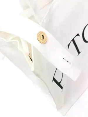 PATOU Canvas Tote Bag - Neutrals