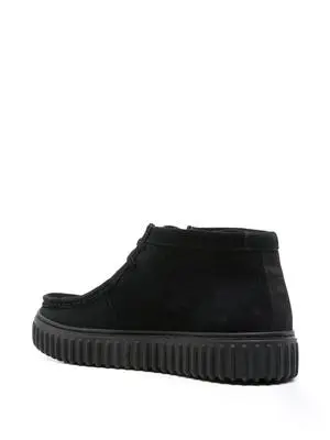 Clarks Torhill Hi Suede Boots - Black