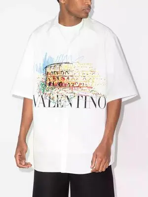 Valentino Garavani Roman Sketches Print Shirt
