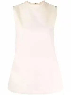 JIL SANDER Sleeveless Cotton Top