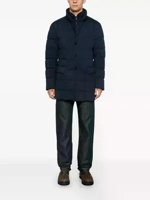 FAY Double-front Down Jacket - Blue