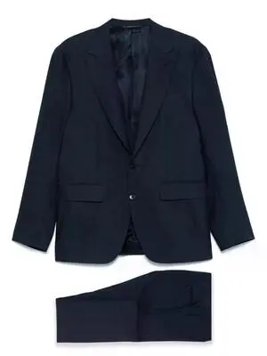 Canali Single-breasted Suit - Blue