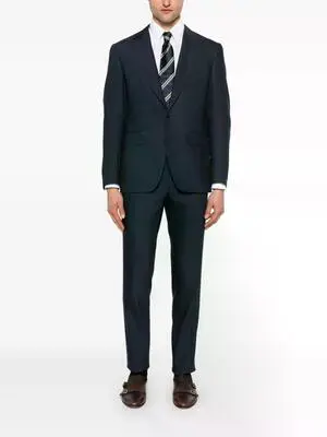 Canali Single-breasted Suit - Blue