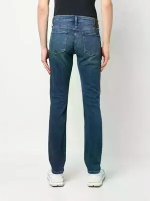 Paige Lennox Markley Slim-cut Jeans - Blue