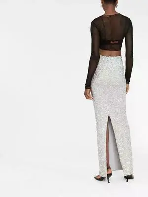 Coperni Crystal-embellished Maxi Skirt