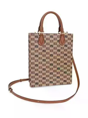 Moreau Monogram-print Tote Bag - Brown