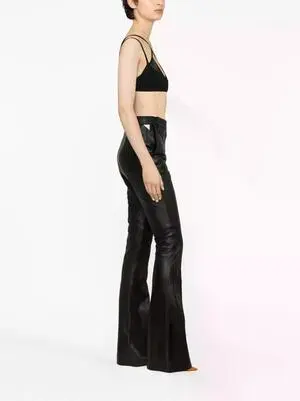 Attico Mesh-panel Criss-cross Bralette Top