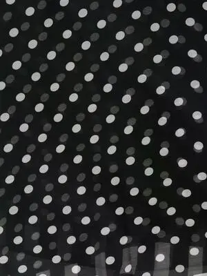 Dolce & Gabbana Polka-dot Silk Scarf