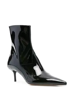 Coperni 65mm Star Cut-out Ankle Boots