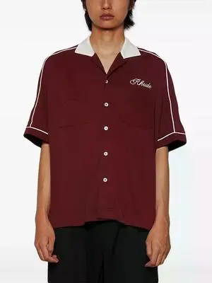Rhude Chamonix Mont-blanc Bowling Shirt