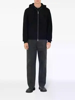 Burberry Logo Zip Hoodie
