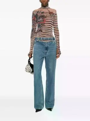 Y/project Evergreen Mid-rise Wide-leg Jeans