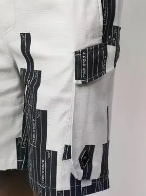 A-COLD-WALL* Vector-monogram Cargo Shorts