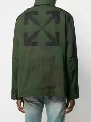 Off-White Arrows-motif Hooded Jacket