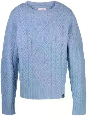 Martine Rose Cable-knit Merino Wool Jumper