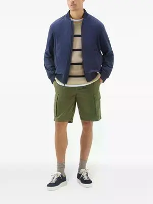 Woolrich Logo-appliqué Bomber Jacket