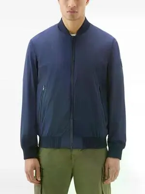 Woolrich Logo-appliqué Bomber Jacket