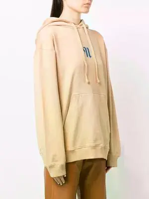 Nanushka Organic Cotton Hoodie With Logo Print