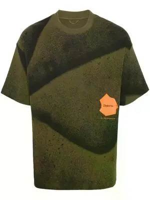 OBJECTS IV LIFE Waffle Logo-print Cotton T-shirt