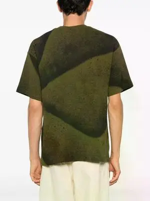 OBJECTS IV LIFE Waffle Logo-print Cotton T-shirt