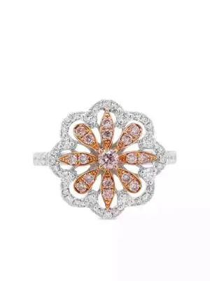 HYT JEWELRY 18k White Gold, Platinum, And Diamond Ring - Silver