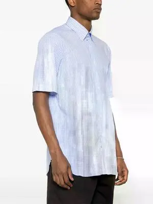 XACUS Check-pattern Cotton Shirt