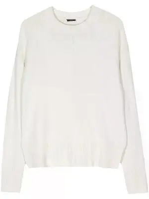 JOSEPH Crew-neck Silk-blend Jumper