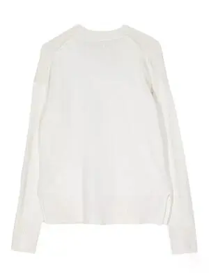 JOSEPH Crew-neck Silk-blend Jumper